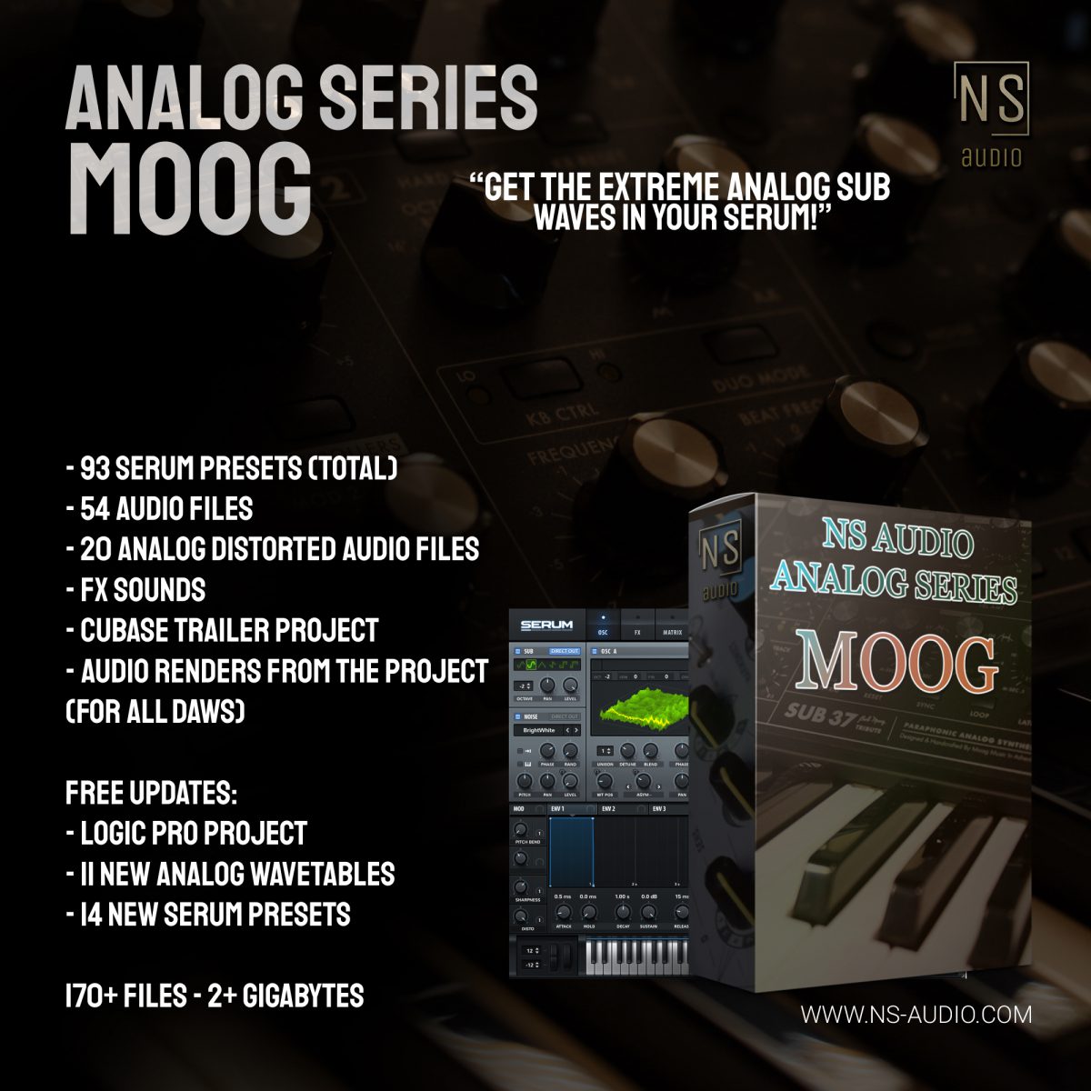 ANALOG SERIES: MOOG VOL.1 - NS Audio