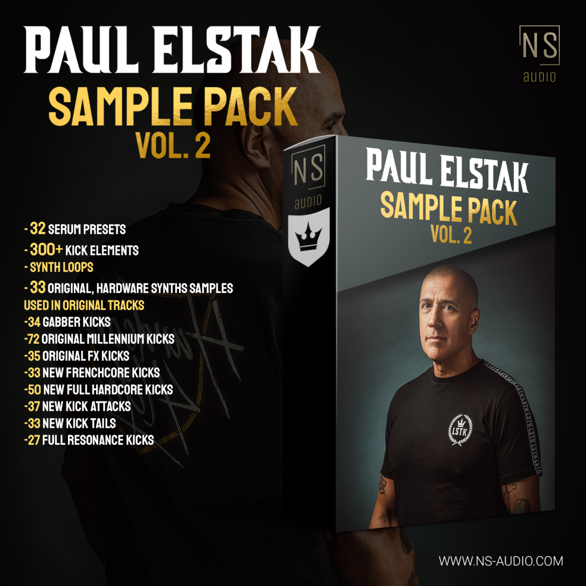 Paul Elstak Sample Pack vol. 2 - NS Audio