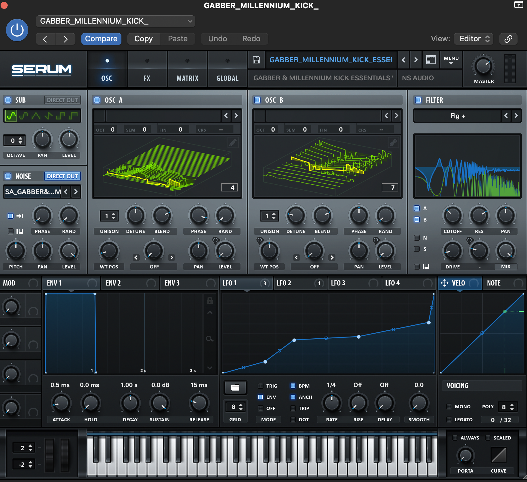 GABBER & MILLENNIUM KICK ESSENTIALS VOL.1 - NS Audio